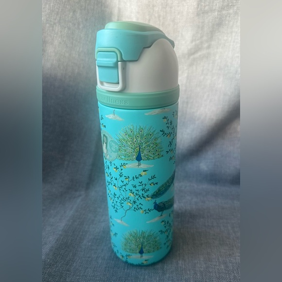 Wellness | Dining | Wellness Revive 24oz Stainless Steel Peacock ...